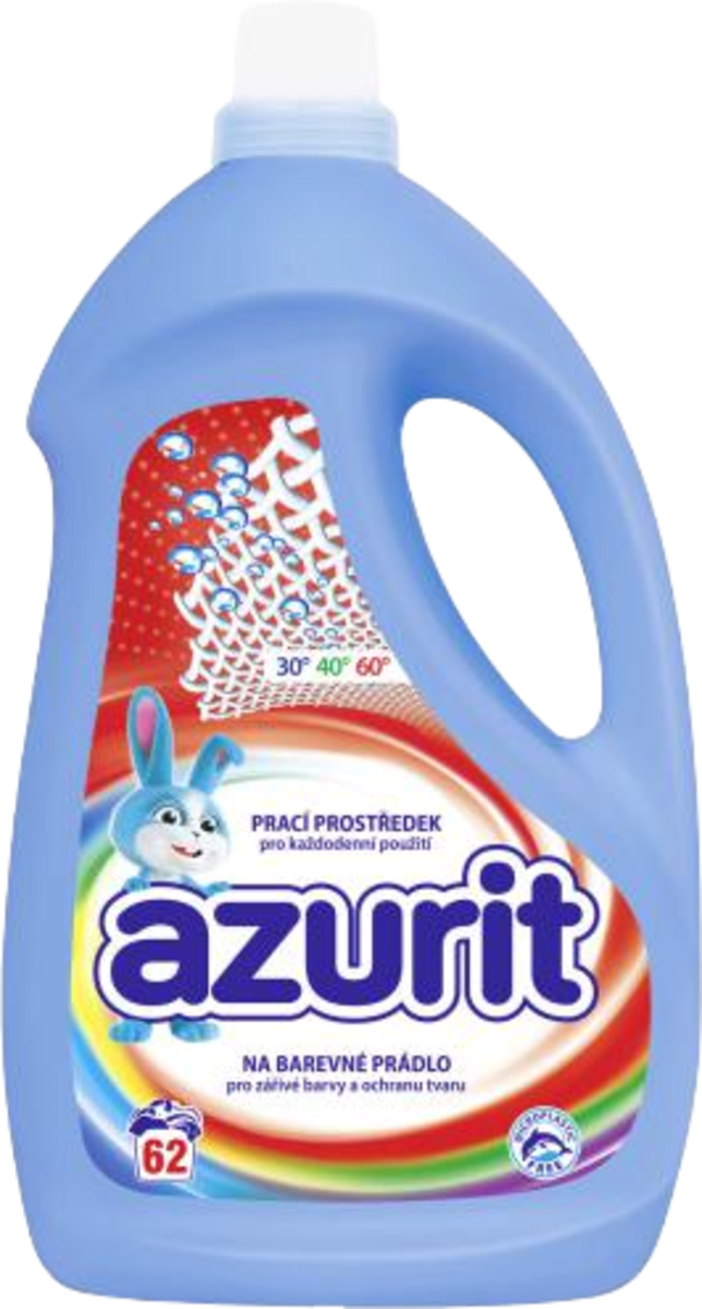 azurit prací gel na barevné prádlo, 62 PD | dm.cz