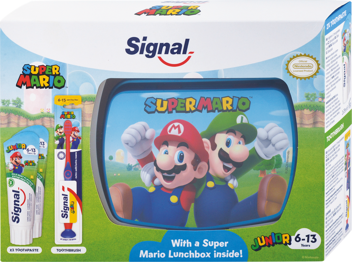 Signal Darčekový box pre deti Super Mario, 6-13 rokov, 1 ks | mojadm.sk