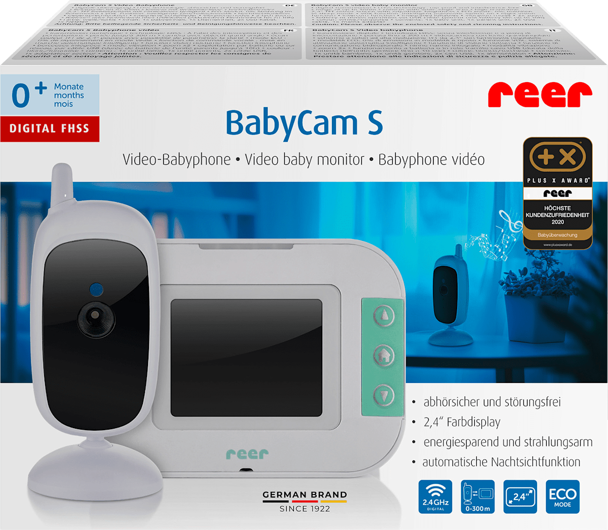 Reer Babyphone BabyCam S, 1 St | dm.at