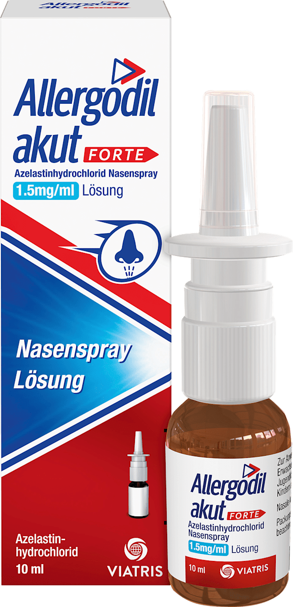 Allergodil Allergodil akut forte 1,5mg/ml Nasenspray, Lösung, 10 ml ...
