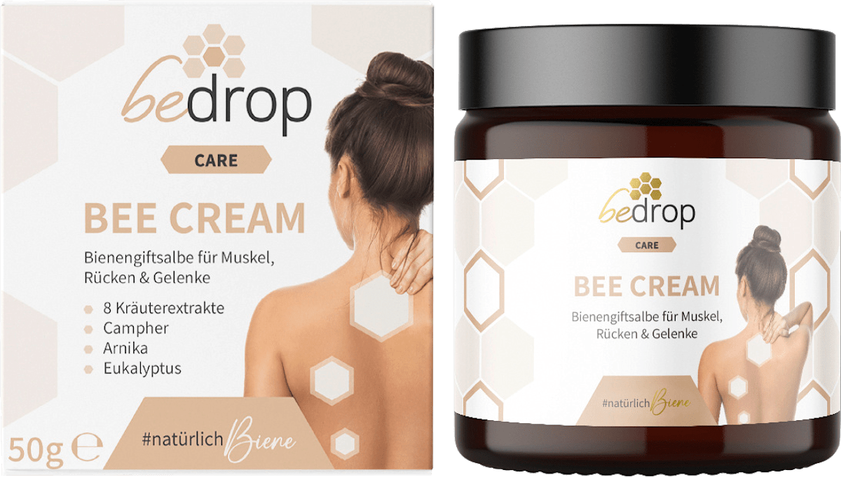 bedrop Bienengiftsalbe Bee Cream, 50 g dauerhaft günstig online kaufen | dm.de