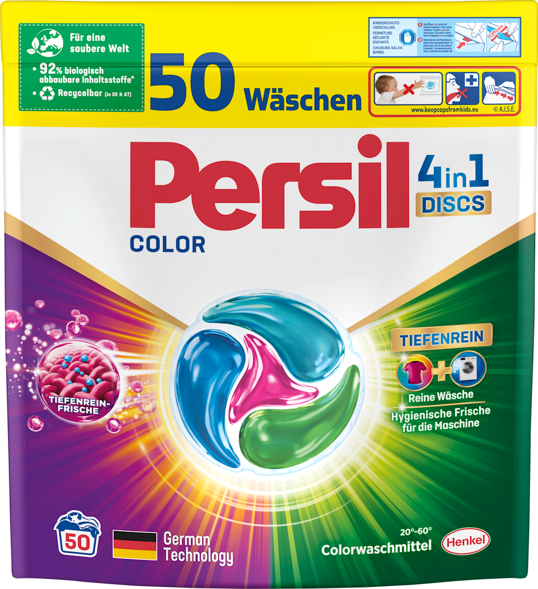 Persil Colorwaschmittel Discs, 50 Wl dauerhaft günstig online kaufen ...