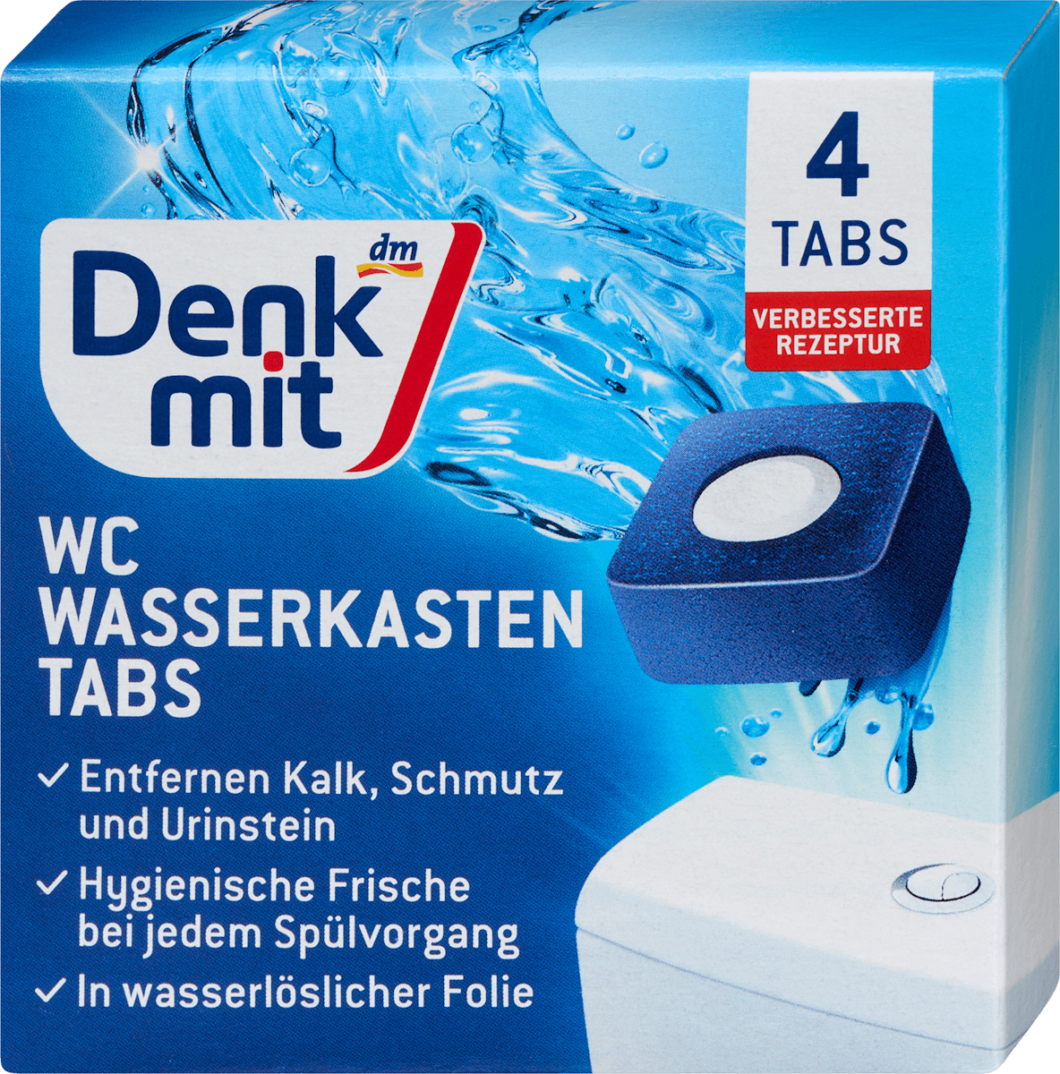 Denkmit čisticí WC tablety do splachovací nádrže, 200 g | dm.cz