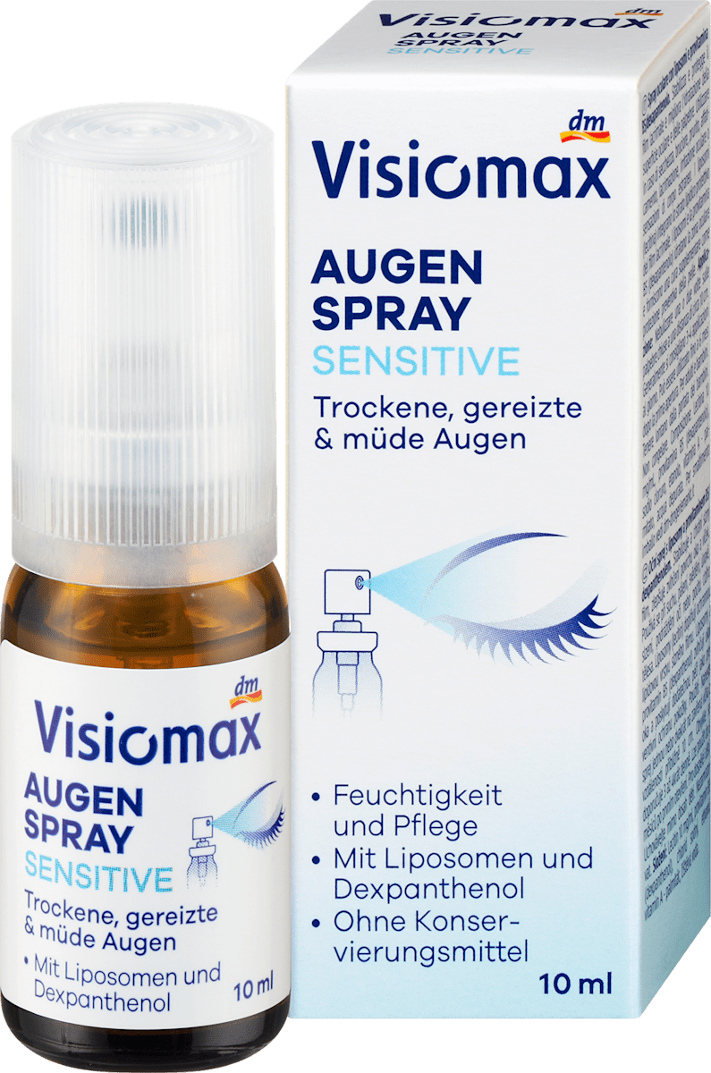 VISIOMAX Augenspray Sensitiv, 10 ml dauerhaft günstig online kaufen | dm.de