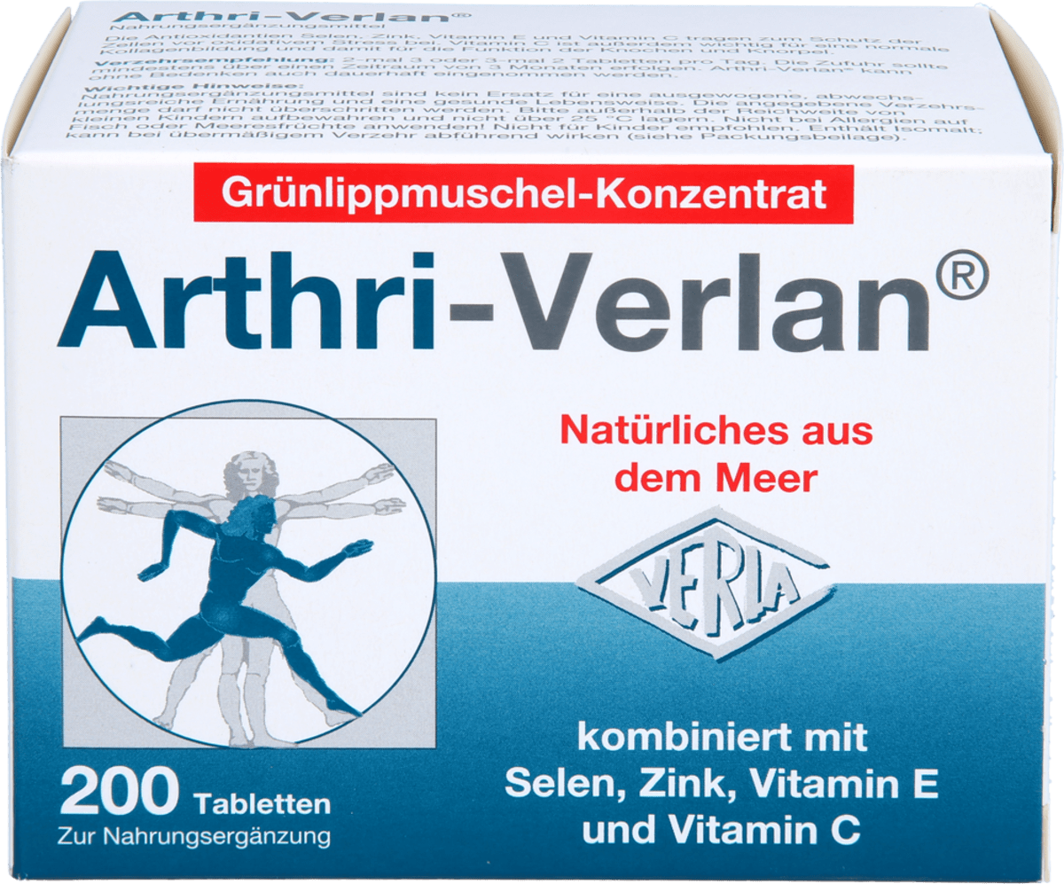 Arthri-Verlan Arthri-Verlan Tabletten 200 St, 92 g dauerhaft günstig ...