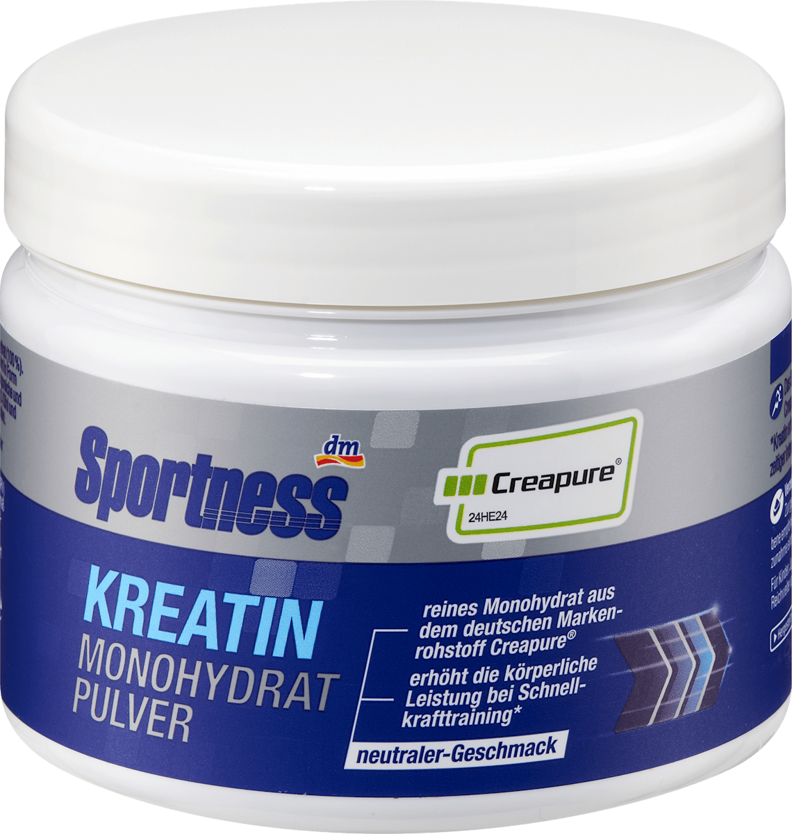 Sportness Kreatin Monohydrat Pulver, 250 g dauerhaft günstig online ...
