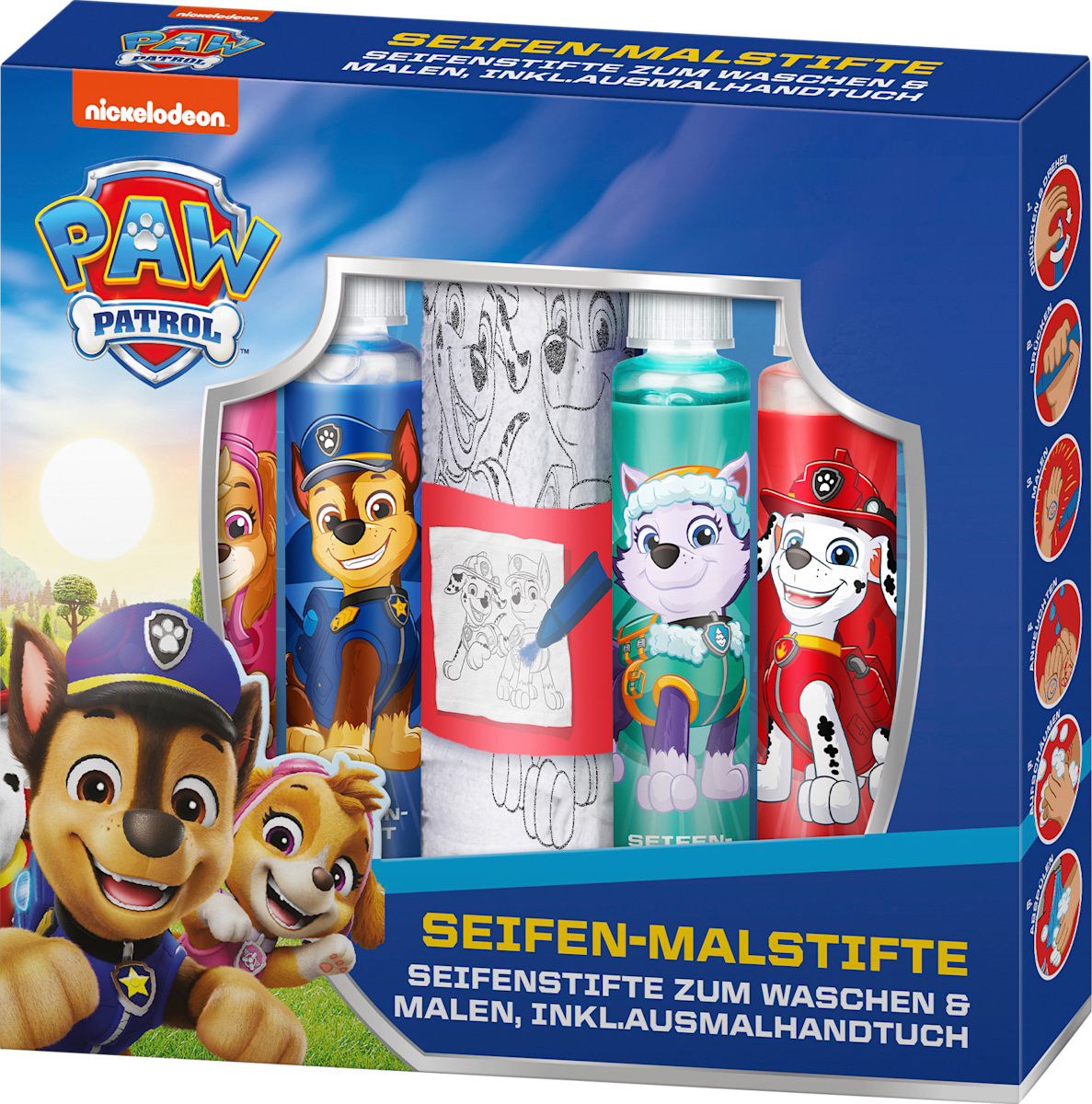 Paw Patrol Badeseifen Stifte + Handtuch 5tlg., 1 St dauerhaft günstig ...