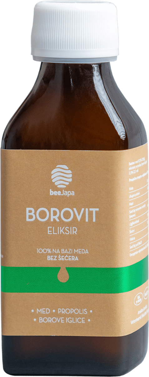 beeJapa Borovit eliksir na bazi meda, 100 ml | dm Bosna i Hercegovina