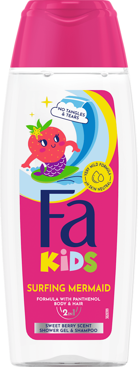 Fa kids Gel de duș și șampon pentru copii, 250 ml | dm.ro