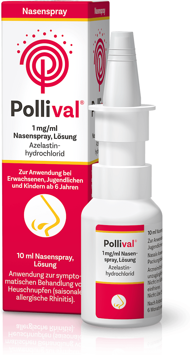Pollival Pollival 1 mg/ml Nasenspray, Lösung Azelastinhydrochlorid, 10 ...