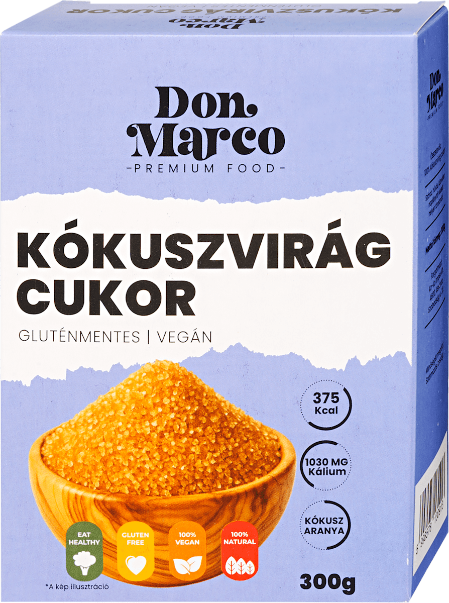 Don Marco Kókuszvirág cukor, 300 g | dm.hu