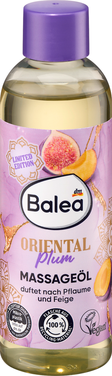 Balea Ulje za masažu Oriental Plum, 100 ml | dm.hr