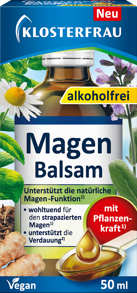 Klosterfrau Magen Balsam, alkoholfrei, 50 ml dauerhaft günstig online ...