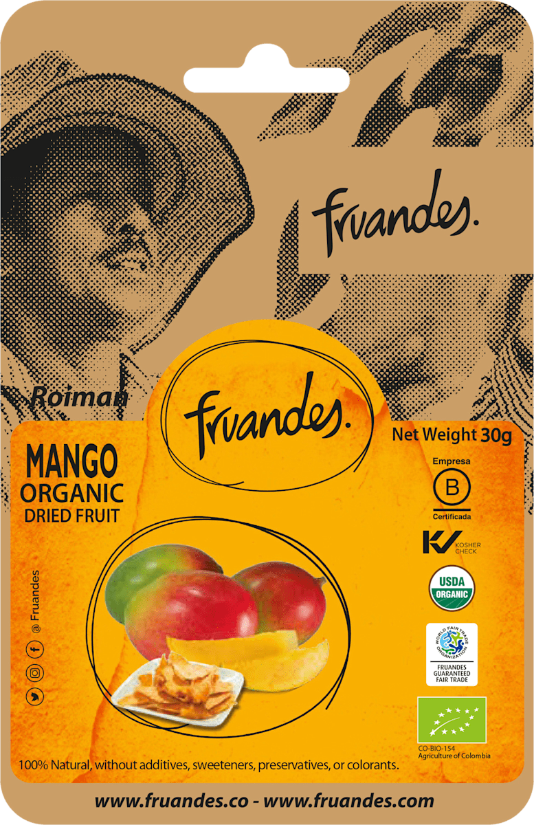 fruandes Mango deshidratat, 30 g | dm.ro