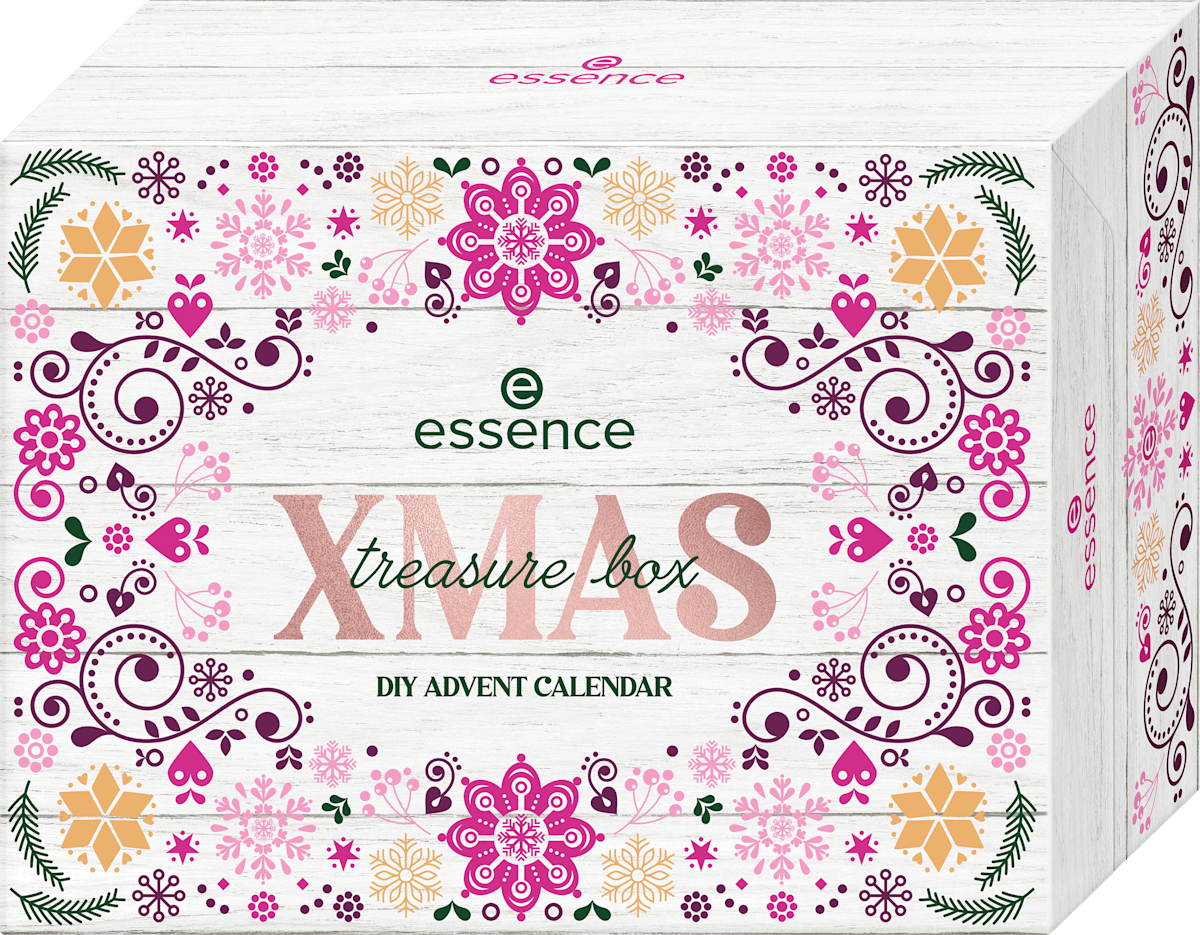 essence adventní kalendář DIY 2025 XMAS treasure box, 1 ks | dm.cz