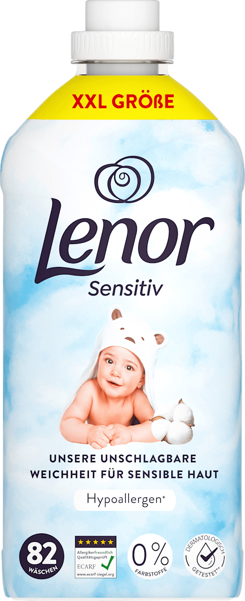 Lenor Weichspüler Sensitiv, 82 Wl | dm.at