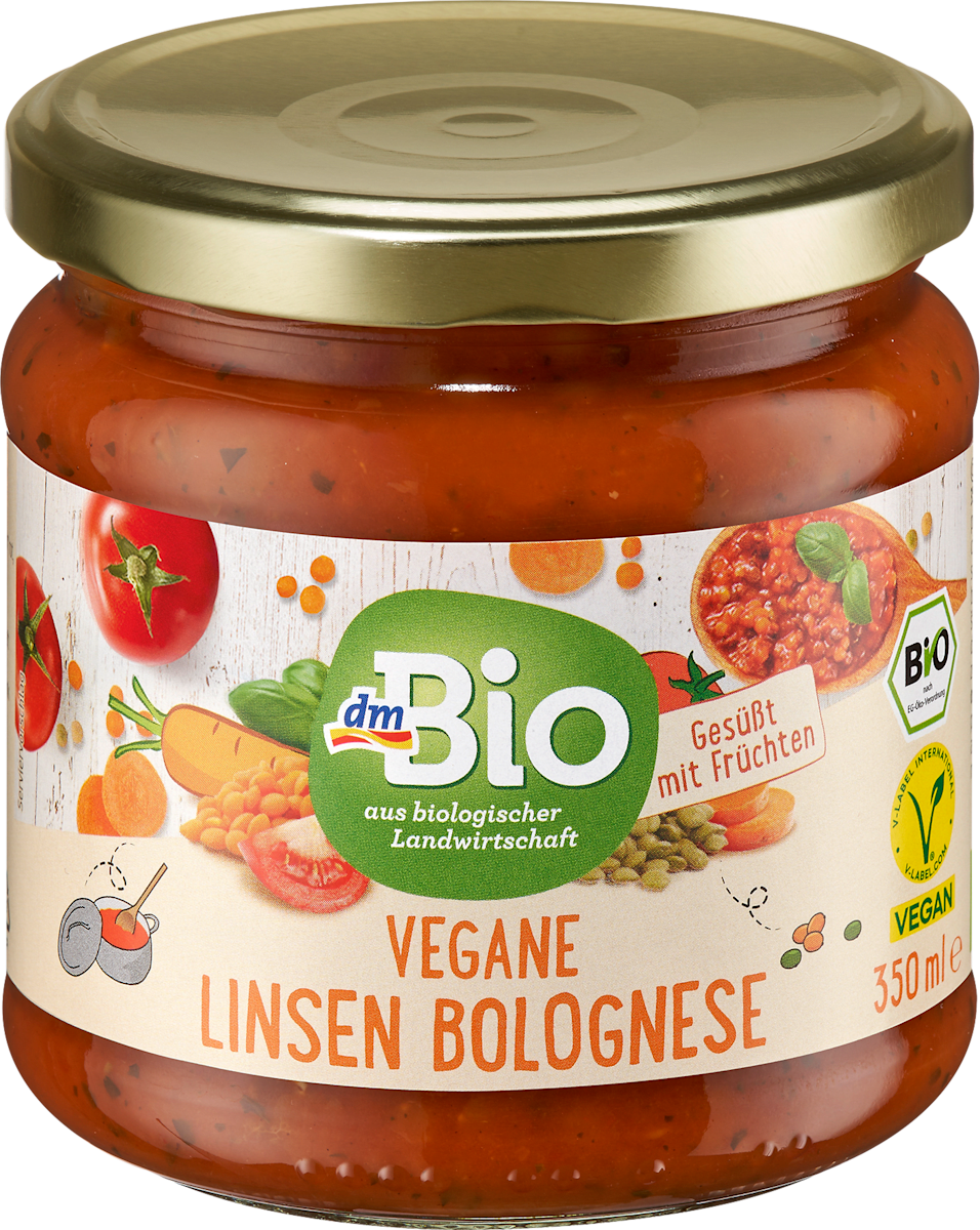 dmBio Veganski bolonjez od leće, 350 ml | dm.hr