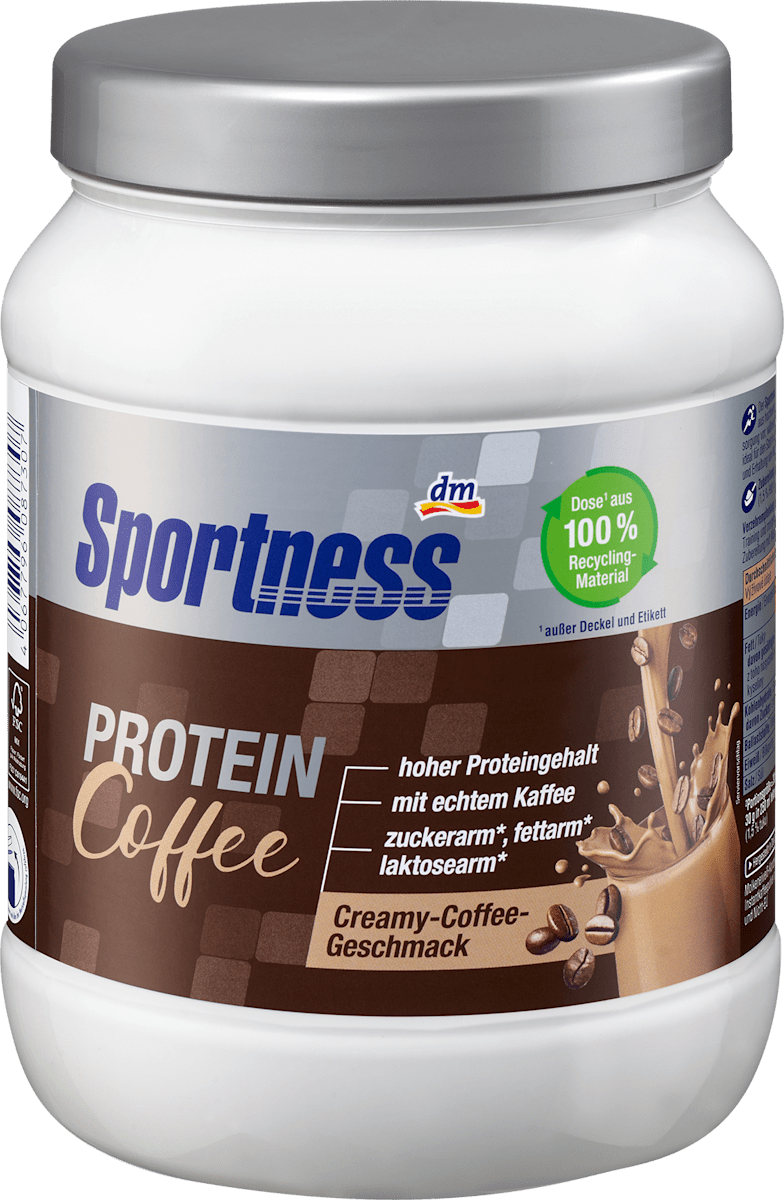 Sportness Protein Coffee Creamy-Coffee-Geschmack, 450 g dauerhaft ...
