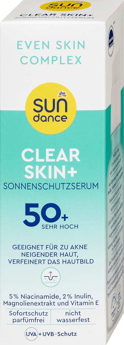 SUNDANCE Clear Skin+ serum za lice, SPF 50+, 50 ml | dm.hr