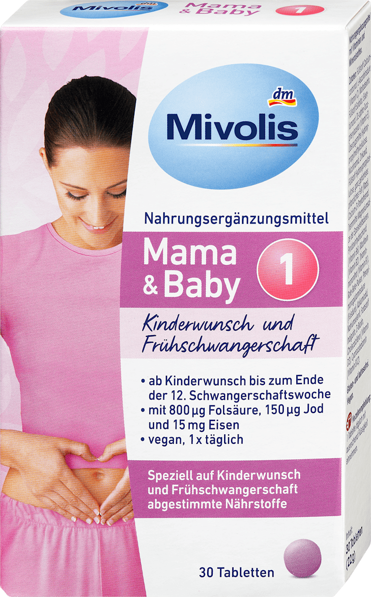 Mivolis Mama & Baby 1 Tabletten 30 St, 22 g dauerhaft günstig online ...