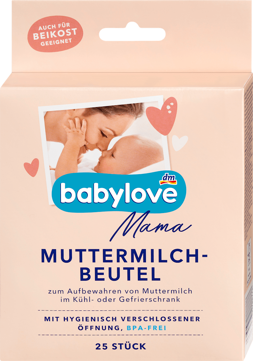 babylove Mama Muttermilchbeutel, 25 St dauerhaft günstig online kaufen ...