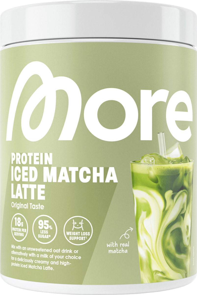 More Nutrition Proteinpulver, Iced Matcha Latte Geschmack, 300 g ...
