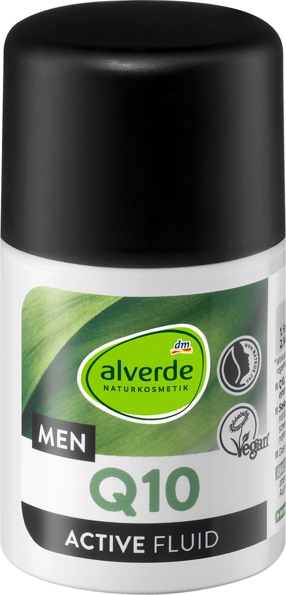 alverde MEN Q10 Active Fluid, 50 ml dauerhaft günstig online kaufen | dm.de
