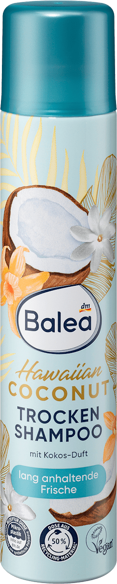 Balea suchý šampon na vlasy Hawaiian Coconut, 200 ml | dm.cz