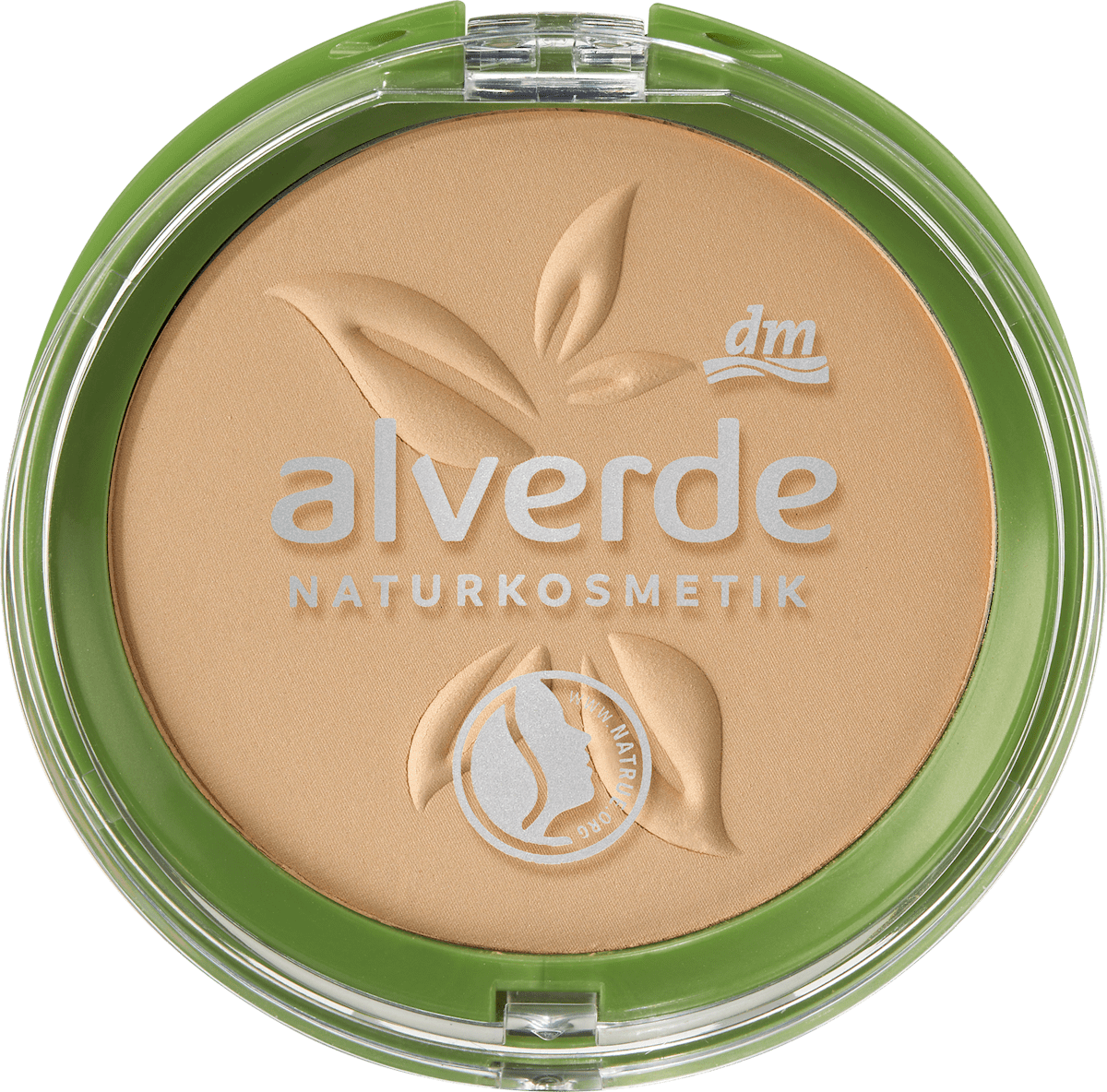 alverde NATURKOSMETIK Kompakt Puder Mattifying 50 Terra, 9 g dauerhaft ...