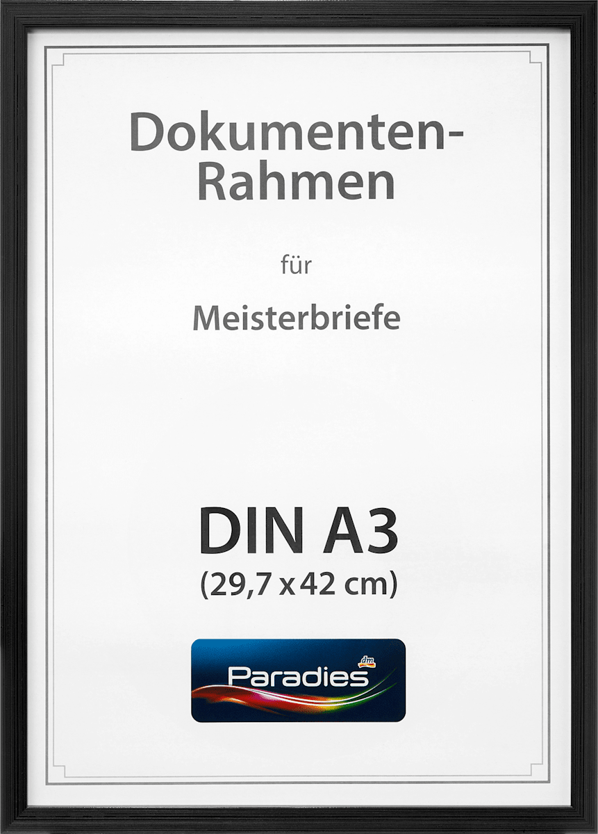 Paradies Bilderrahmen 29,7x42 cm - A3, schwarz, 1 St dauerhaft günstig online kaufen | dm.de