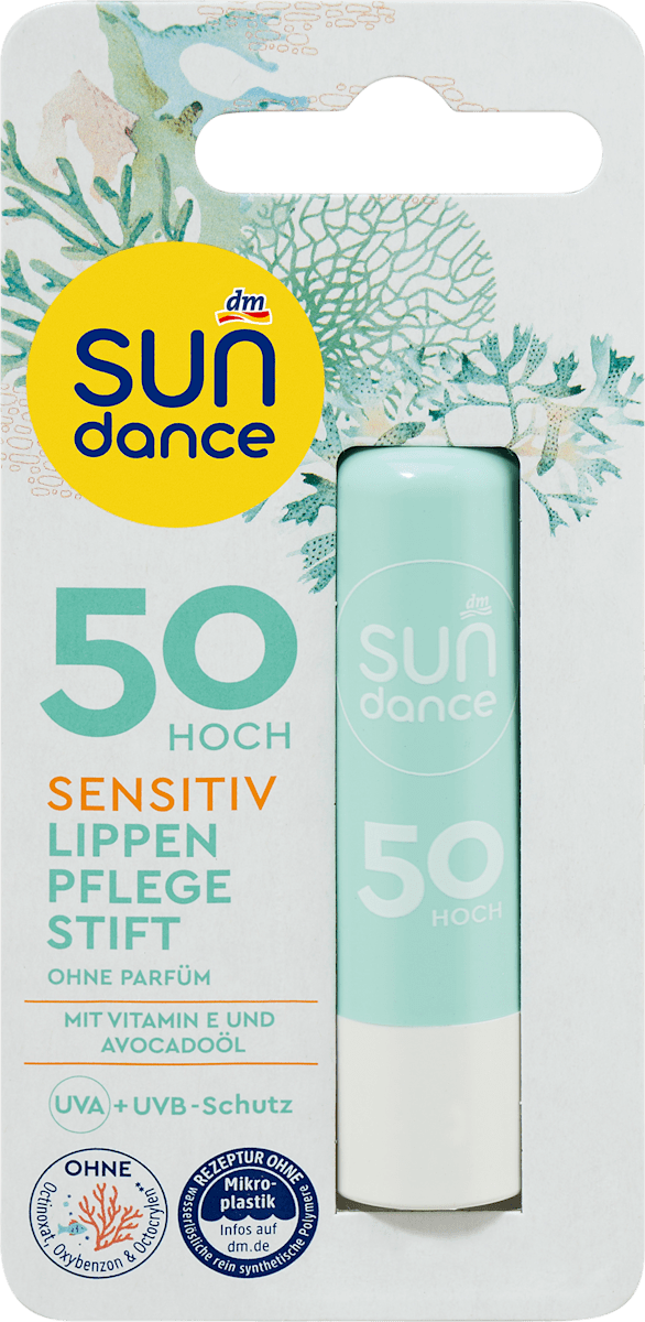 SUNDANCE balzám na citlivé rty OF50, 4,8 g | dm.cz