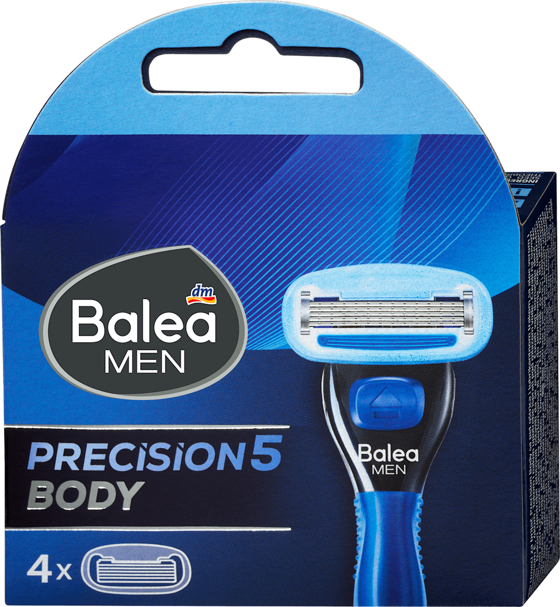 Balea MEN Rasierklingen, precision Body, 4 St dauerhaft günstig online ...