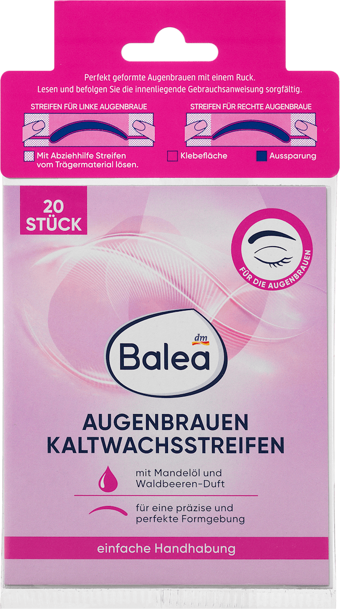 Balea Trakice za oblikovanje obrva, 20 kom. | dm Bosna i Hercegovina