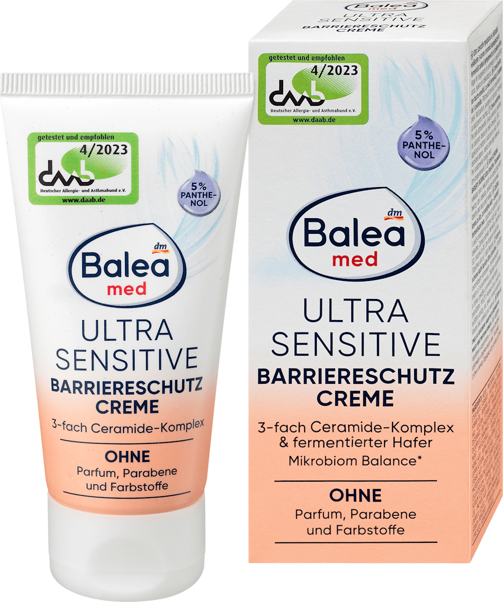 Balea med Barriereschutz Creme Ultra Sensitive, 50 ml dauerhaft günstig ...