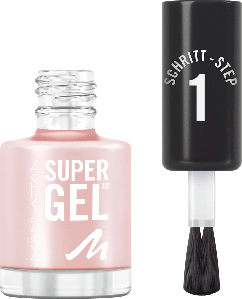 MANHATTAN Cosmetics Nagellack Super Gel 225 Sweet Side, 12 ml dauerhaft ...