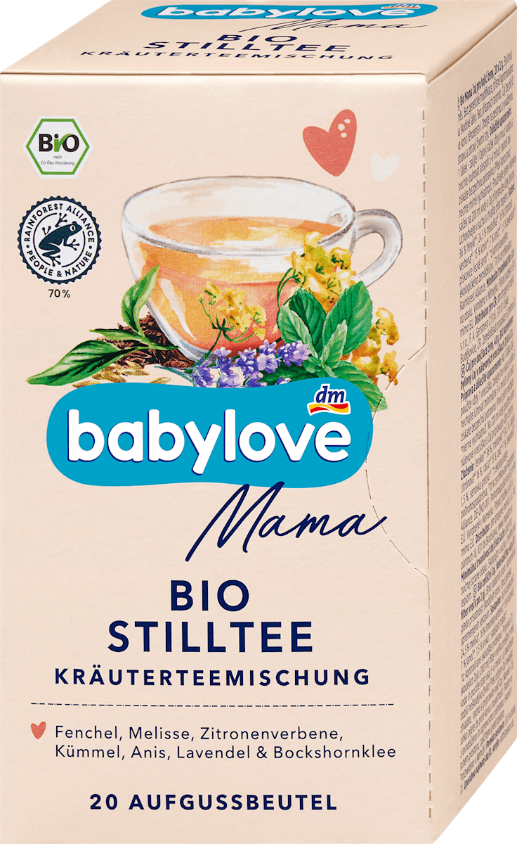 babylove Mama Ceai alăptare ECO, 40 g | dm.ro