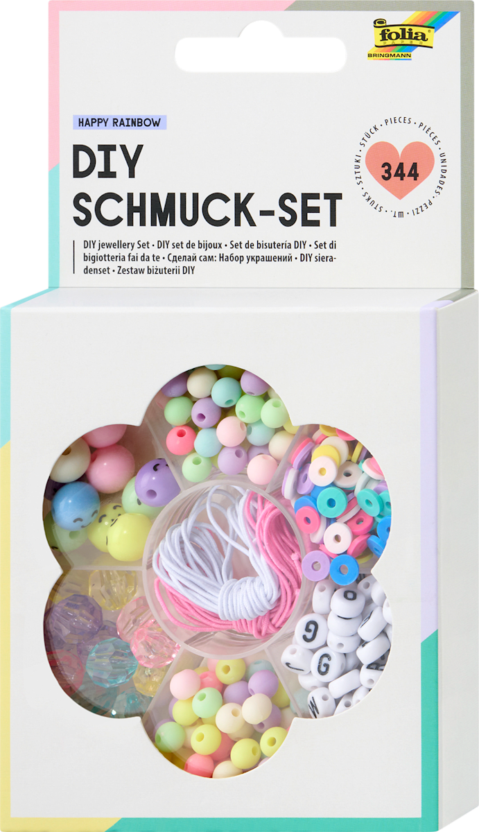 Dekorieren & Einrichten DIY Schmuckperlen Set 344tlg, 1 St dauerhaft ...