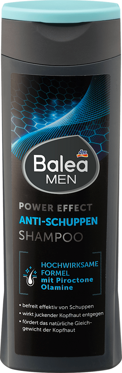 Balea MEN Shampoo antiforfora Power Effect, 250 ml | dm Italia