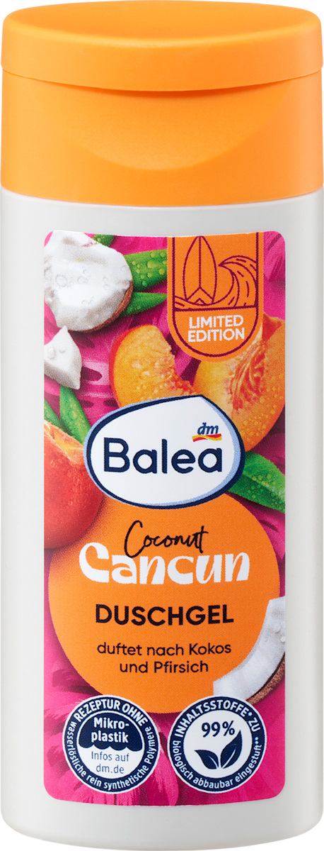 Balea Duschgel Coconut Cancun, Reisegröße, 50 ml dauerhaft günstig ...