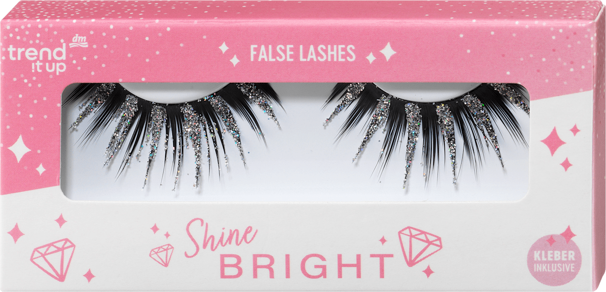 trend !t up Umetne trepalnice Shine Bright, 2 kos | dm.si