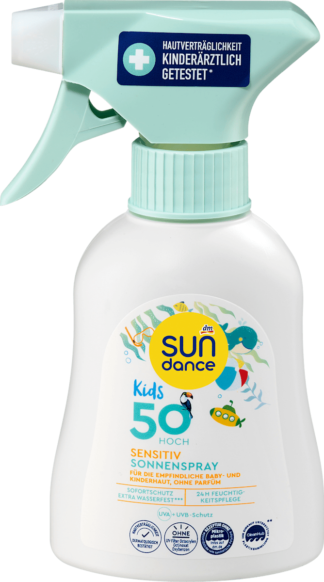 SUNDANCE Sonnenspray Kids sensitiv LSF 50, 200 ml dauerhaft günstig ...