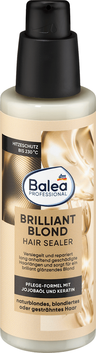 Balea PROFESSIONAL Leave-In Serum Brilliant Blond Hair Sealer, 100 ml ...