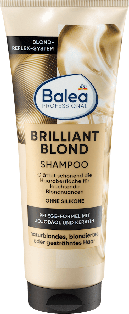 Balea PROFESSIONAL Shampoo Brilliant Blond, 250 ml dauerhaft günstig ...
