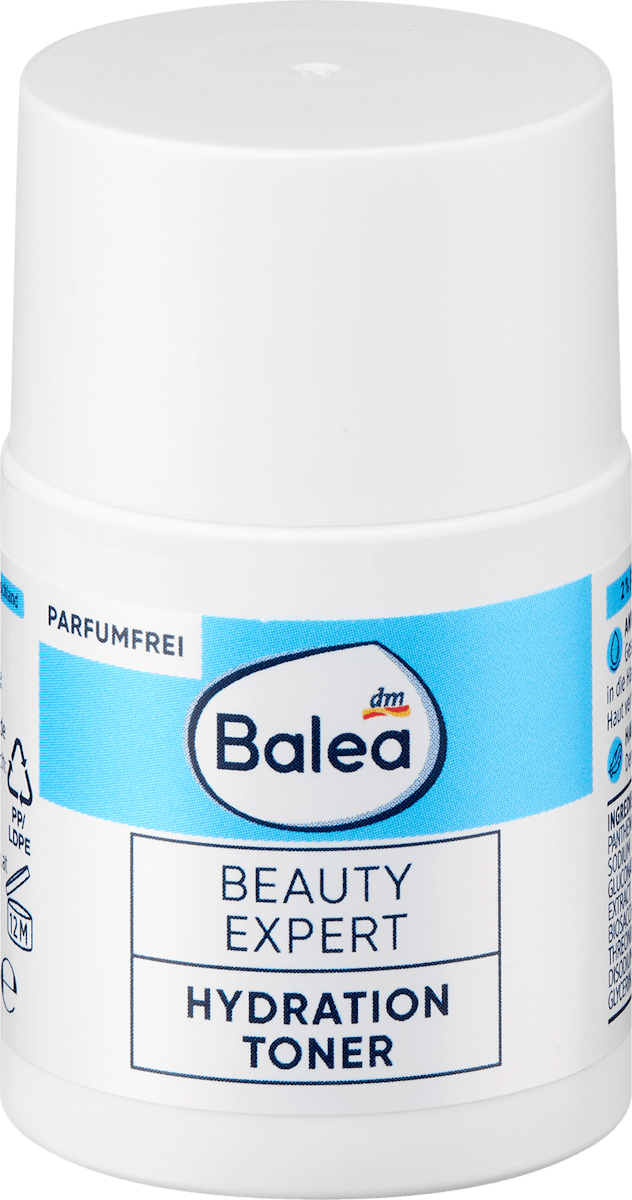 Balea Beauty Expert hydratační toner, 30 ml | dm.cz