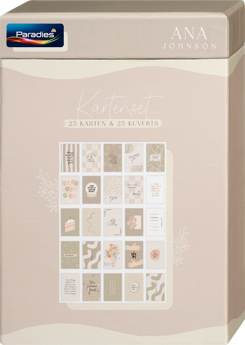 Paradies Karten- und Kuvertset Ana Johnson, 1 St | dm.at