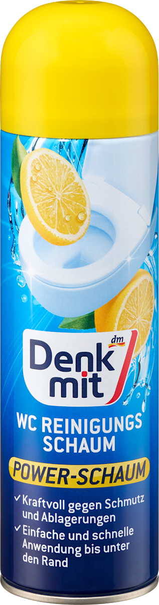 Denkmit WC čistící pěna s vůní citrónu, 500 ml | dm.cz