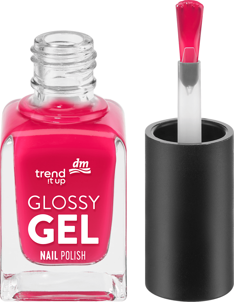 trend !t up Лак за нокти Glossy Gel, 210 Raspberry Red, 11 ml | dm България