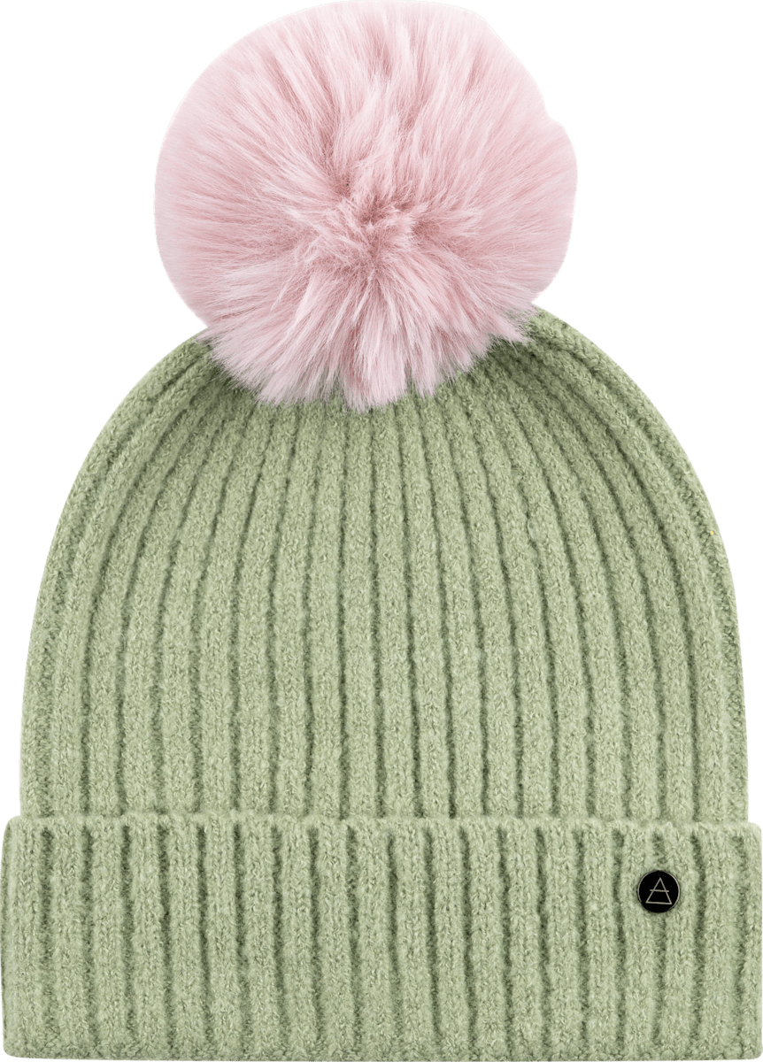 PURSET Haube mit Bommel sage, 1 St | dm.at