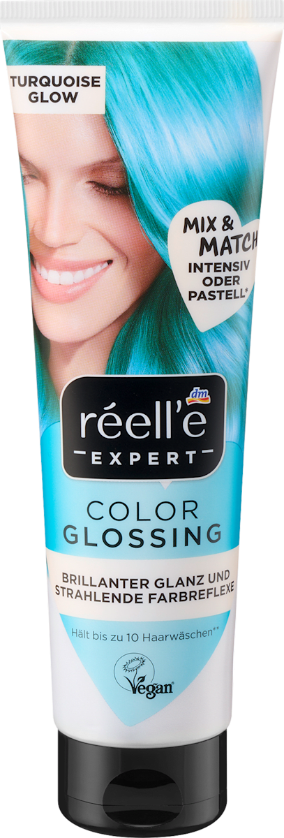 réell‘e EXPERT Happy Hairmazing Day kolor šampon – Torquoise Glow, 150 ...