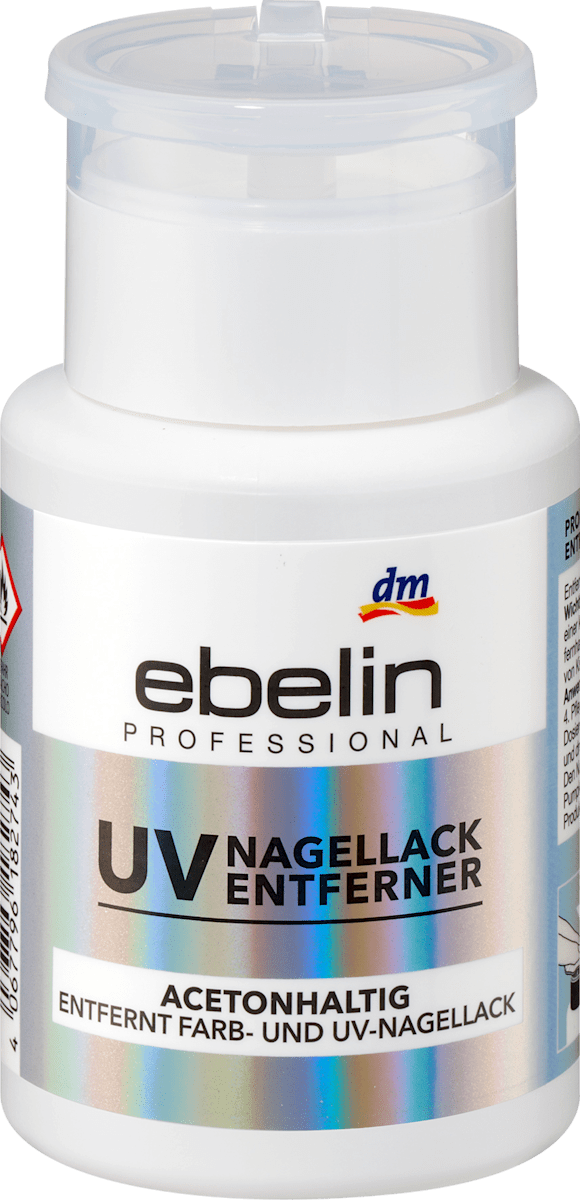 ebelin Profesionálny UV odlakovač na nechty, 125 ml | mojadm.sk